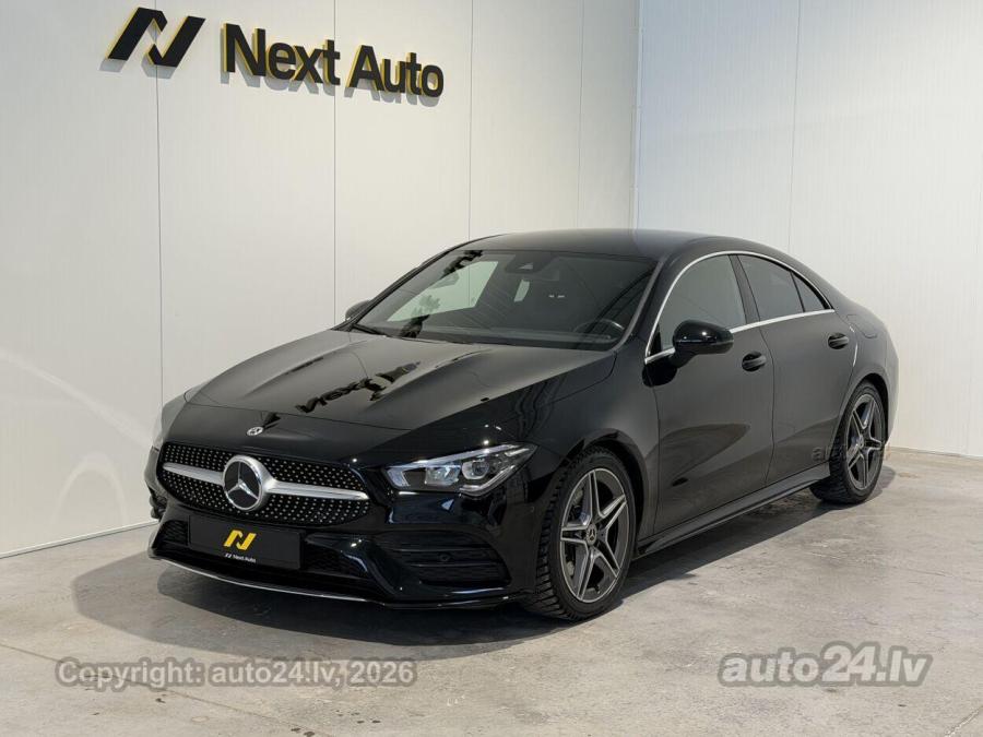 Melns Mercedes-Benz CLA-Class 2020 Tartu, ar dzinēja tilpumu 1.30 L un nobraukumu 64 tūkst. km par 26990 €, foto 1 vietnē AUTOMOTO.COM.LV