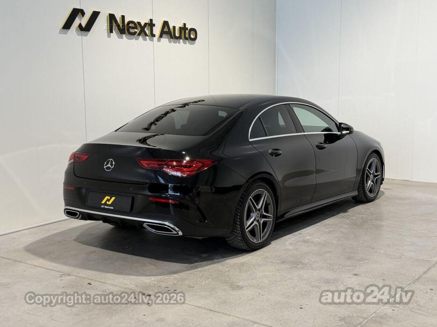 Melns Mercedes-Benz CLA-Class 2020 Tartu, ar dzinēja tilpumu 1.30 L un nobraukumu 64 tūkst. km par 26990 €, foto 2 vietnē AUTOMOTO.COM.LV