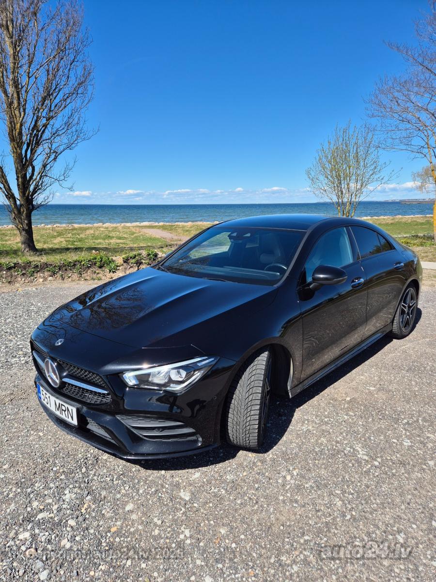 Black Mercedes-Benz CLA-Class 2020 in Tallinn, with an engine capacity of 1.50 L and mileage of 148 thousand km for 22500 €, photo 1 on AUTOMOTO.COM.LV