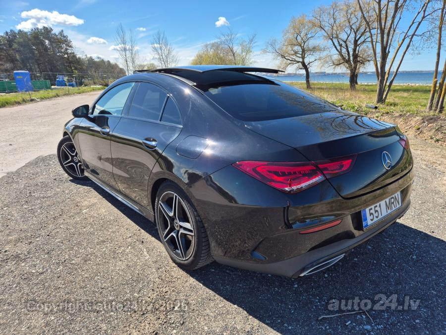 Black Mercedes-Benz CLA-Class 2020 in Tallinn, with an engine capacity of 1.50 L and mileage of 148 thousand km for 22500 €, photo 6 on AUTOMOTO.COM.LV
