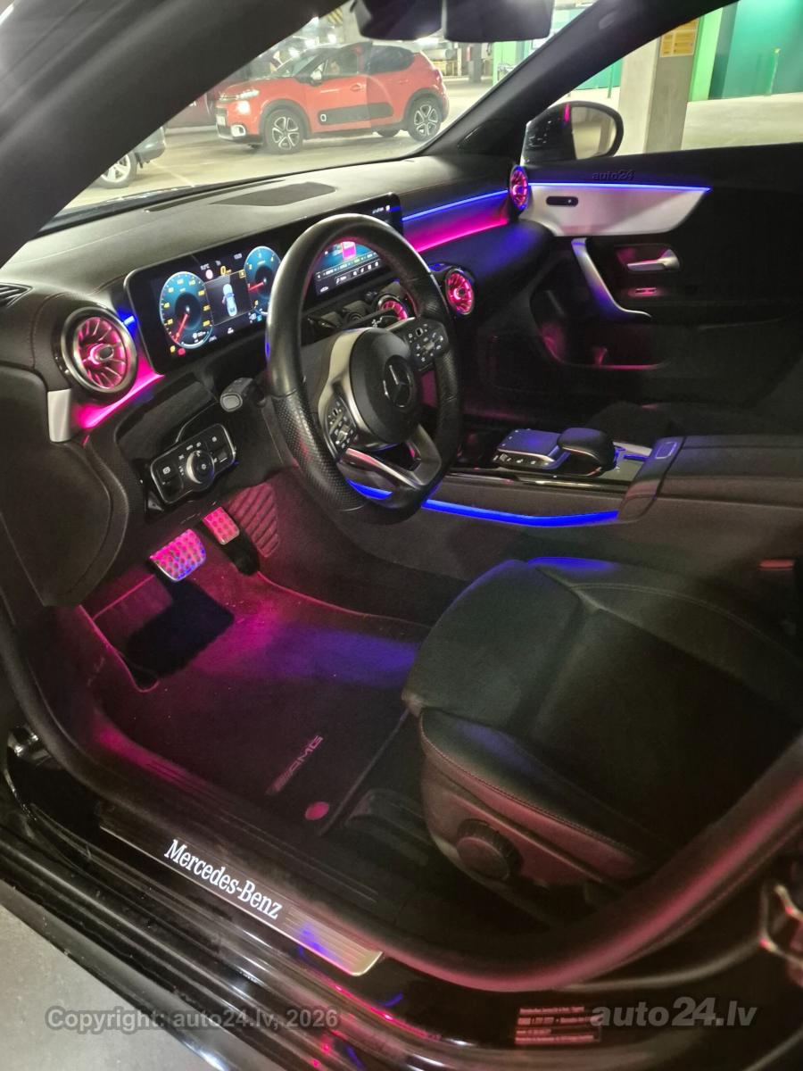 Black Mercedes-Benz CLA-Class 2020 in Tallinn, with an engine capacity of 1.50 L and mileage of 148 thousand km for 22500 €, photo 10 on AUTOMOTO.COM.LV