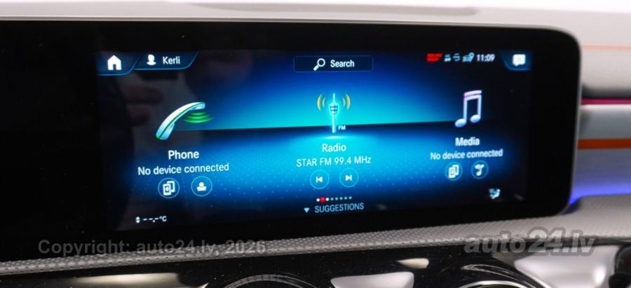 Melns Mercedes-Benz CLA-Class 2020 Tartu, ar dzinēja tilpumu 2.00 L un nobraukumu 89 tūkst. km par 30500 €, foto 16 vietnē AUTOMOTO.COM.LV
