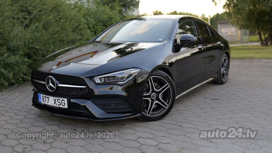 Black Mercedes-Benz CLA-Class 2020 in Tallinn, with an engine capacity of 2.00 L and mileage of 72 thousand km for 32000 €, photo 1 on AUTOMOTO.COM.LV