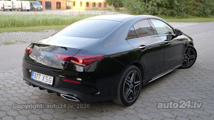 Black Mercedes-Benz CLA-Class 2020 in Tallinn, with an engine capacity of 2.00 L and mileage of 72 thousand km for 32000 €, photo 3 on AUTOMOTO.COM.LV
