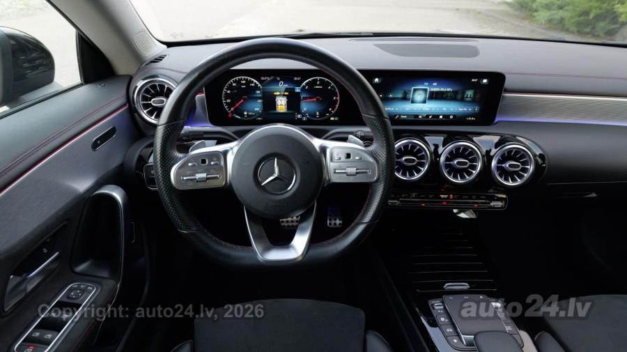 Black Mercedes-Benz CLA-Class 2020 in Tallinn, with an engine capacity of 2.00 L and mileage of 72 thousand km for 32000 €, photo 21 on AUTOMOTO.COM.LV