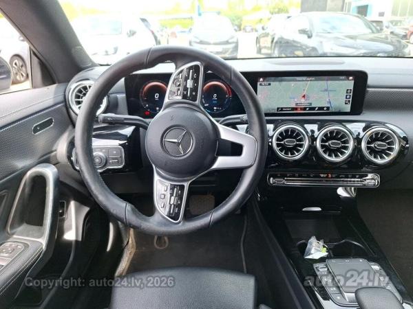 Black Mercedes-Benz CLA-Class 2021 in Viljandi, with an engine capacity of 1.30 L and mileage of 107 thousand km for 23000 €, photo 3 on AUTOMOTO.COM.LV