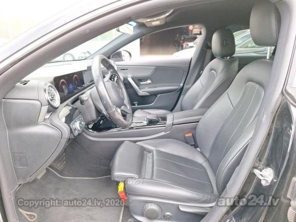 Black Mercedes-Benz CLA-Class 2021 in Viljandi, with an engine capacity of 1.30 L and mileage of 107 thousand km for 23000 €, photo 4 on AUTOMOTO.COM.LV