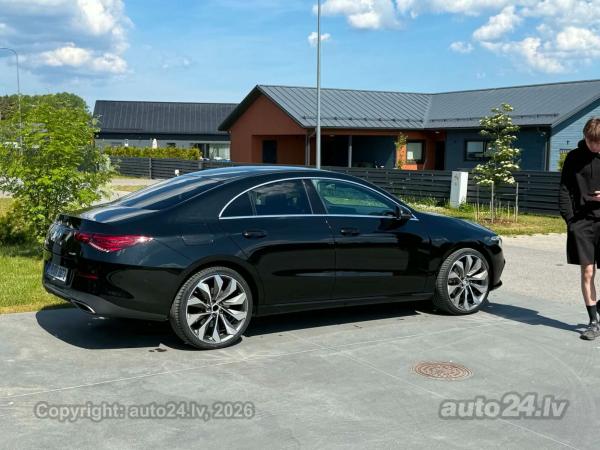 Black Mercedes-Benz CLA-Class 2021 in Viljandi, with an engine capacity of 1.30 L and mileage of 107 thousand km for 23000 €, photo 7 on AUTOMOTO.COM.LV