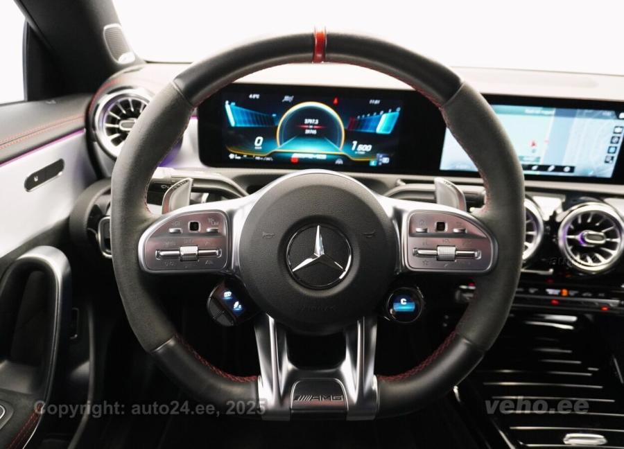 Black Mercedes-Benz CLA-Class 2022 in Tartu, with an engine capacity of 2.00 L and mileage of 39 thousand km for 47590 €, photo 14 on AUTOMOTO.COM.LV