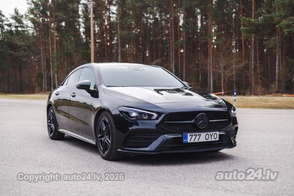 Melns Mercedes-Benz CLA-Class 2022 Tallina, ar dzinēja tilpumu 2.00 L un nobraukumu 57 tūkst. km par 33900 €, foto 1 vietnē AUTOMOTO.COM.LV