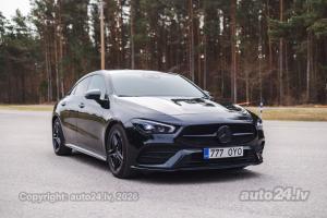 Melns Mercedes-Benz CLA-Class 2022 Tallina, ar dzinēja tilpumu 2.00 L un nobraukumu 57 tūkst. km par 33900 €, foto  vietnē AUTOMOTO.COM.LV