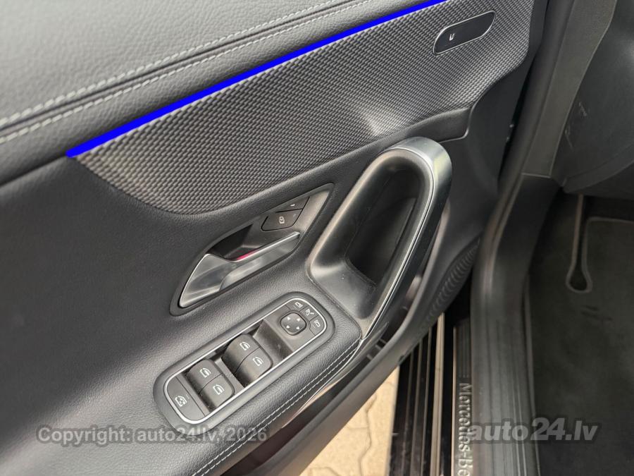 Black Mercedes-Benz CLA-Class 2022 in Voru, with an engine capacity of 1.30 L and mileage of 42 thousand km for 26900 €, photo 11 on AUTOMOTO.COM.LV