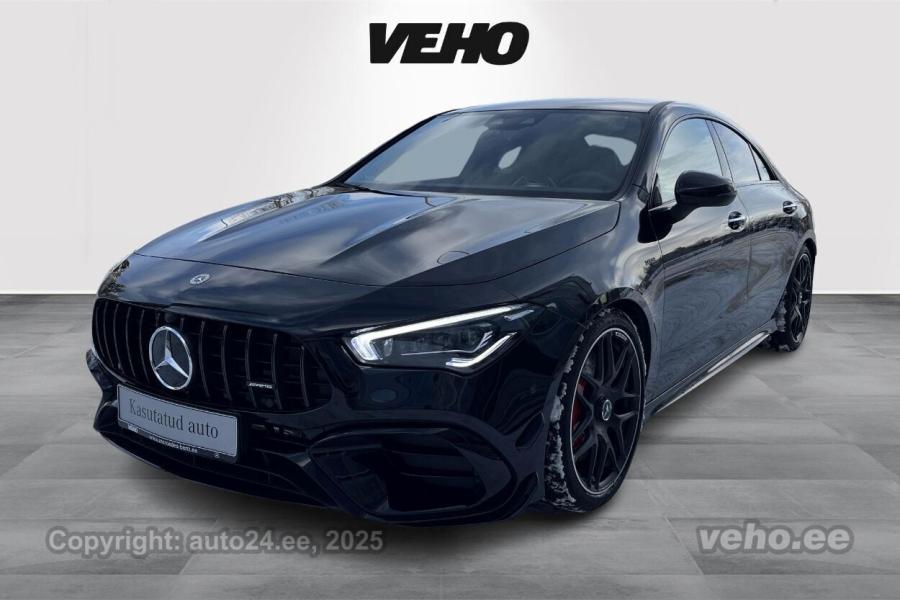 Melns Mercedes-Benz CLA-Class 2023 Pērnava, ar dzinēja tilpumu 2.00 L un nobraukumu 17 tūkst. km par 52900 €, foto 1 vietnē AUTOMOTO.COM.LV