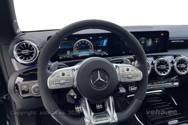 Melns Mercedes-Benz CLA-Class 2023 Pērnava, ar dzinēja tilpumu 2.00 L un nobraukumu 17 tūkst. km par 52900 €, foto 7 vietnē AUTOMOTO.COM.LV