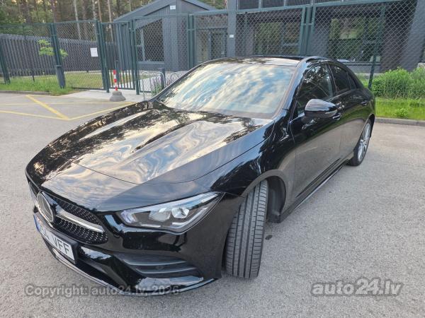 Melns Mercedes-Benz CLA-Class 2023 Tallina, ar dzinēja tilpumu 1.30 L un nobraukumu 40 tūkst. km par 32500 €, foto 1 vietnē AUTOMOTO.COM.LV