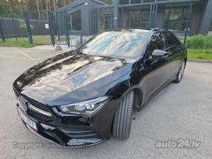 Melns Mercedes-Benz CLA-Class 2023 Tallina, ar dzinēja tilpumu 1.30 L un nobraukumu 40 tūkst. km par 32500 €, foto  vietnē AUTOMOTO.COM.LV