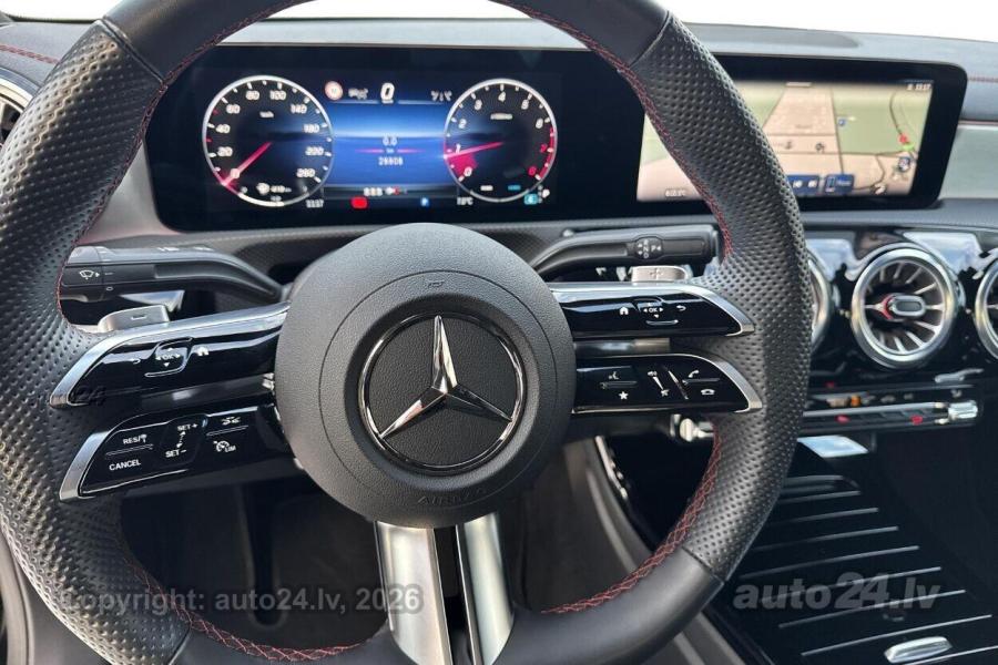 Melns Mercedes-Benz CLA-Class 2024 Pērnava, ar dzinēja tilpumu 2.00 L un nobraukumu 29 tūkst. km par 45900 €, foto 8 vietnē AUTOMOTO.COM.LV