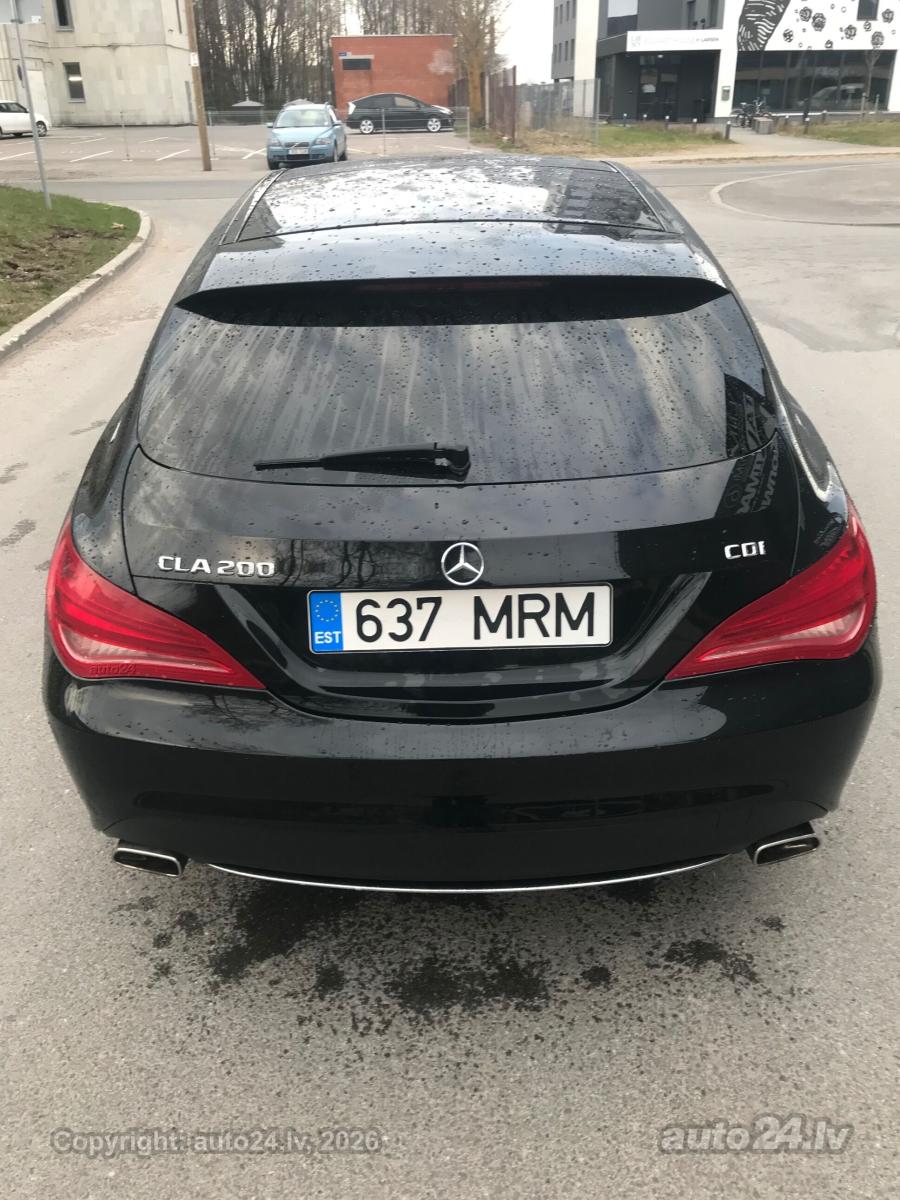 Melns Mercedes-Benz CLA-Class 2015 Tallina, ar dzinēja tilpumu 2.10 L un nobraukumu 200 tūkst. km par 15500 €, foto 12 vietnē AUTOMOTO.COM.LV