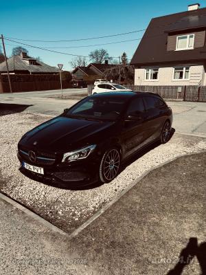 Black Mercedes-Benz CLA-Class 2017 in Tallinn, with an engine capacity of 2.10 L and mileage of 196 thousand km for 18500 €, photo  on AUTOMOTO.COM.LV