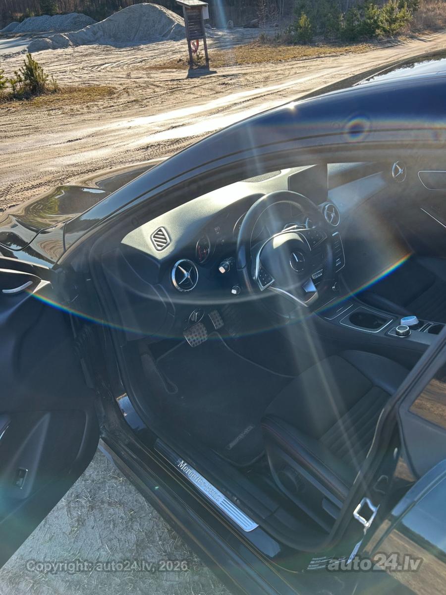 Black Mercedes-Benz CLA-Class 2017 in Tallinn, with an engine capacity of 2.10 L and mileage of 196 thousand km for 18500 €, photo 6 on AUTOMOTO.COM.LV