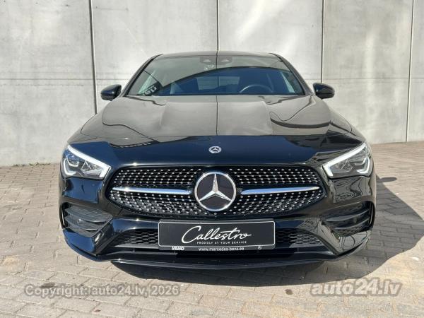 Black Mercedes-Benz CLA-Class 2020 in Tallinn, with an engine capacity of 2.00 L and mileage of 49 thousand km for 26900 €, photo 2 on AUTOMOTO.COM.LV