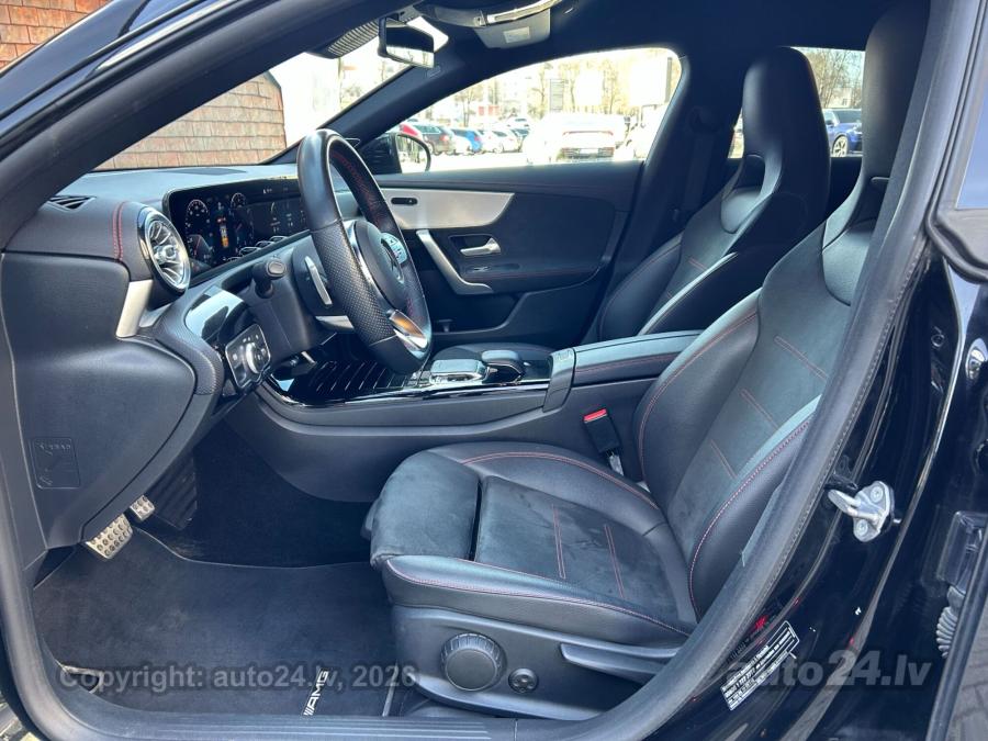 Melns Mercedes-Benz CLA-Class 2020 Tallina, ar dzinēja tilpumu 2.00 L un nobraukumu 49 tūkst. km par 26900 €, foto 9 vietnē AUTOMOTO.COM.LV