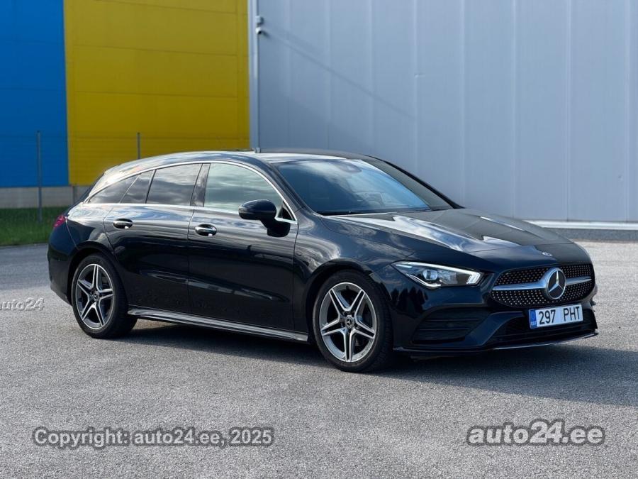 Black Mercedes-Benz CLA-Class 2021 in Tartu, with an engine capacity of 1.50 L and mileage of 215 thousand km for 22999 €, photo 1 on AUTOMOTO.COM.LV