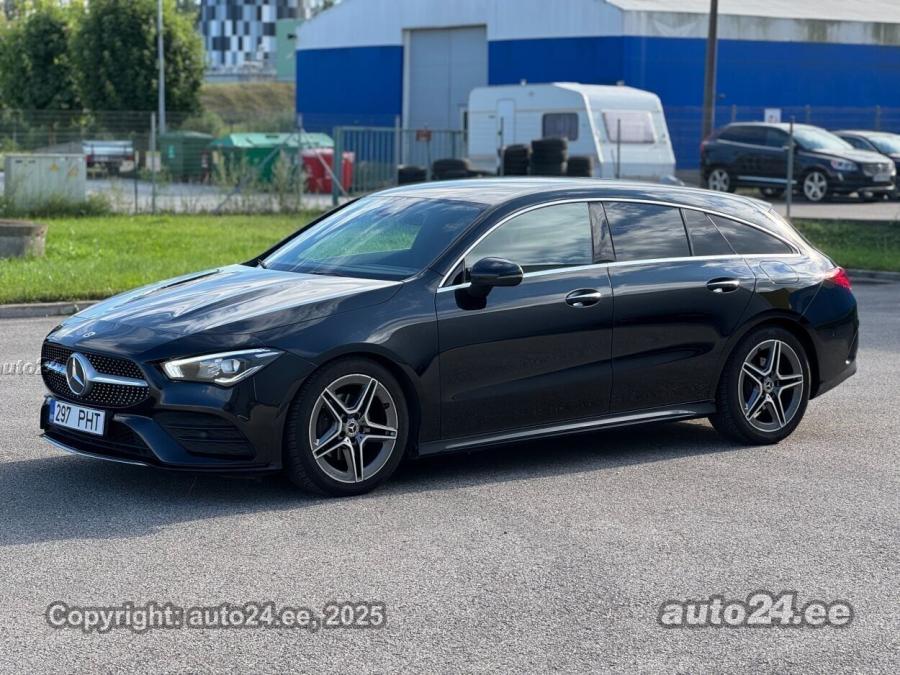 Black Mercedes-Benz CLA-Class 2021 in Tartu, with an engine capacity of 1.50 L and mileage of 215 thousand km for 22999 €, photo 2 on AUTOMOTO.COM.LV