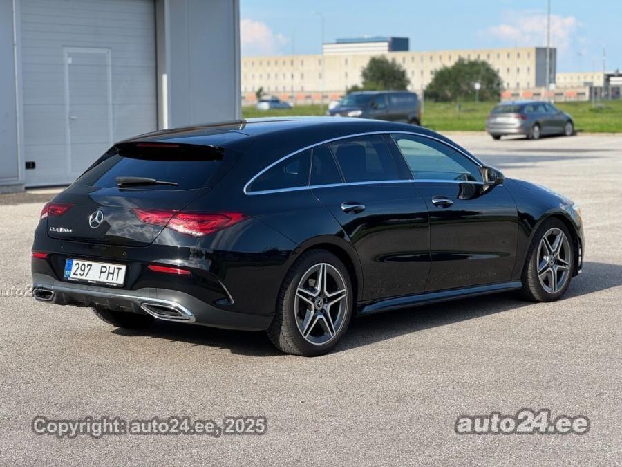 Black Mercedes-Benz CLA-Class 2021 in Tartu, with an engine capacity of 1.50 L and mileage of 215 thousand km for 22999 €, photo 4 on AUTOMOTO.COM.LV