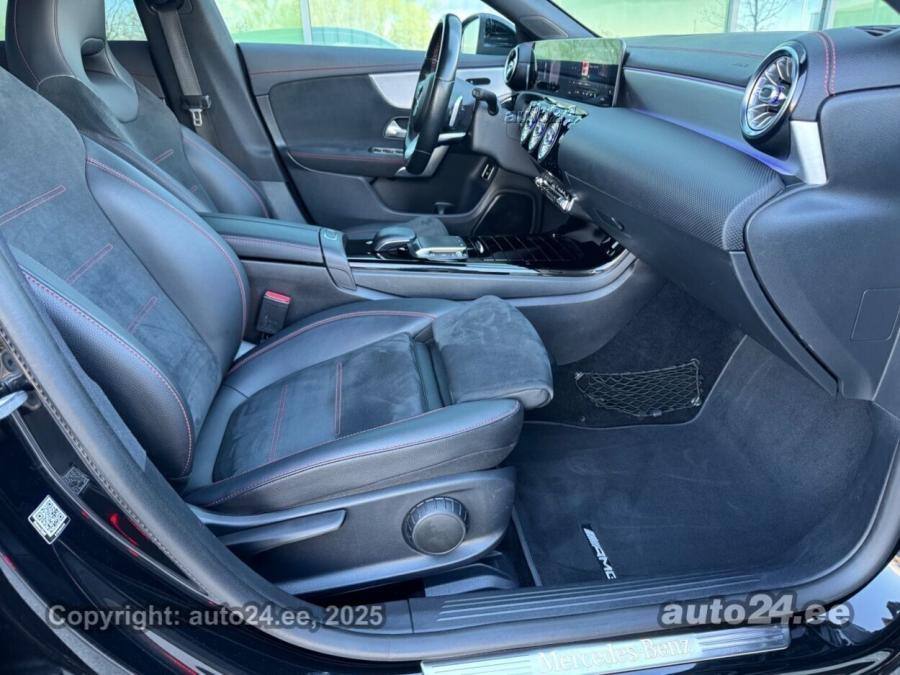Black Mercedes-Benz CLA-Class 2021 in Tartu, with an engine capacity of 1.50 L and mileage of 215 thousand km for 22999 €, photo 8 on AUTOMOTO.COM.LV