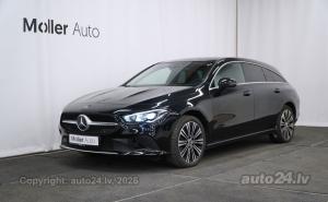 Black Mercedes-Benz CLA-Class 2023 in Tallinn, with an engine capacity of 1.30 L and mileage of 64 thousand km for 28900 €, photo  on AUTOMOTO.COM.LV