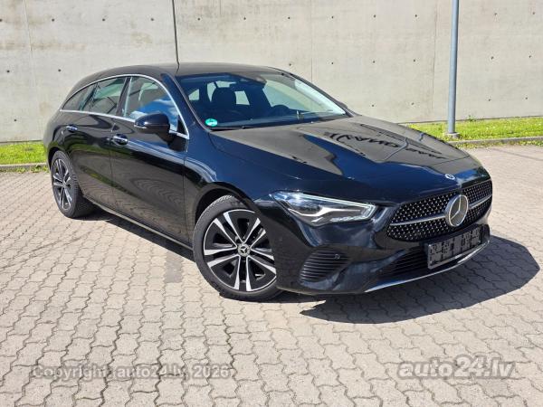 Black Mercedes-Benz CLA-Class 2023 in Viljandi, with an engine capacity of 2.00 L and mileage of 100 thousand km for 29999 €, photo 1 on AUTOMOTO.COM.LV