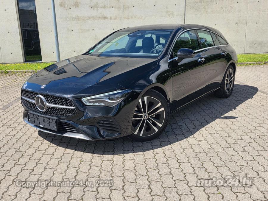 Black Mercedes-Benz CLA-Class 2023 in Viljandi, with an engine capacity of 2.00 L and mileage of 100 thousand km for 29999 €, photo 3 on AUTOMOTO.COM.LV
