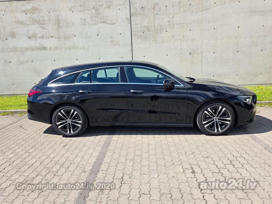 Black Mercedes-Benz CLA-Class 2023 in Viljandi, with an engine capacity of 2.00 L and mileage of 100 thousand km for 29999 €, photo 9 on AUTOMOTO.COM.LV