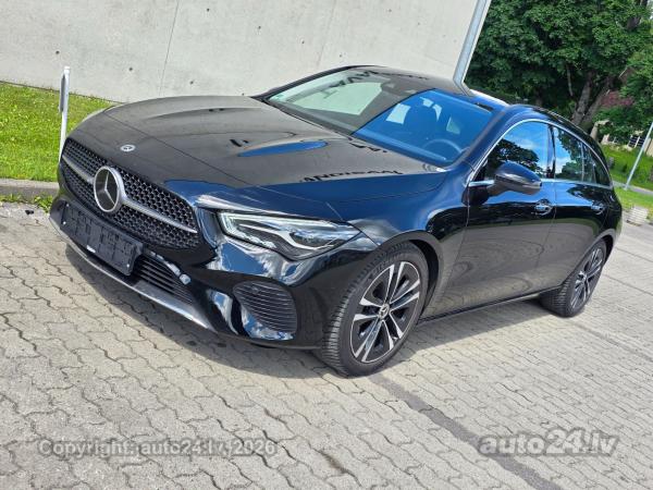 Black Mercedes-Benz CLA-Class 2023 in Viljandi, with an engine capacity of 2.00 L and mileage of 100 thousand km for 29999 €, photo 9 on AUTOMOTO.COM.LV