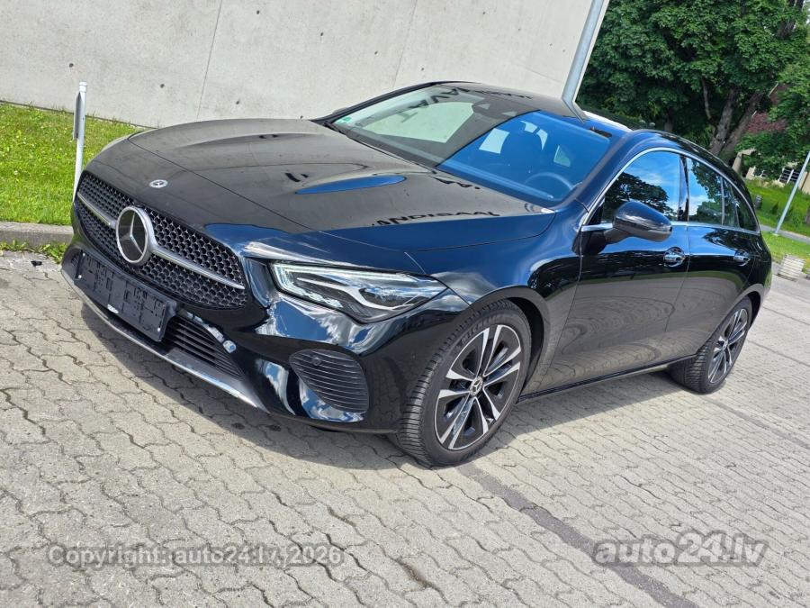 Black Mercedes-Benz CLA-Class 2023 in Viljandi, with an engine capacity of 2.00 L and mileage of 100 thousand km for 29999 €, photo 10 on AUTOMOTO.COM.LV
