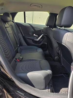 Black Mercedes-Benz CLA-Class 2023 in Viljandi, with an engine capacity of 2.00 L and mileage of 100 thousand km for 29999 €, photo 16 on AUTOMOTO.COM.LV