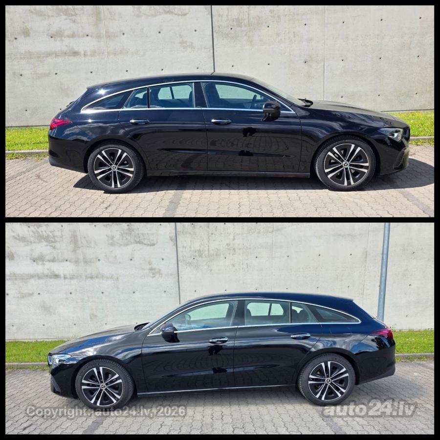 Black Mercedes-Benz CLA-Class 2023 in Viljandi, with an engine capacity of 2.00 L and mileage of 100 thousand km for 29999 €, photo 20 on AUTOMOTO.COM.LV