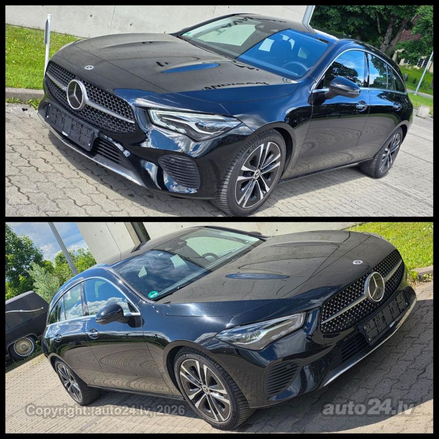 Black Mercedes-Benz CLA-Class 2023 in Viljandi, with an engine capacity of 2.00 L and mileage of 100 thousand km for 29999 €, photo 22 on AUTOMOTO.COM.LV
