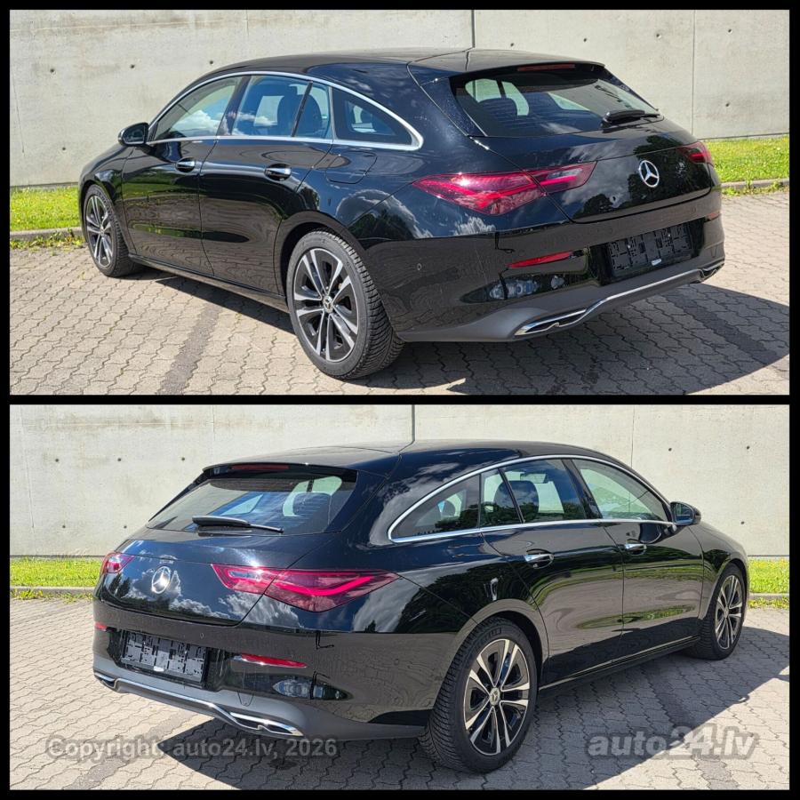 Black Mercedes-Benz CLA-Class 2023 in Viljandi, with an engine capacity of 2.00 L and mileage of 100 thousand km for 29999 €, photo 25 on AUTOMOTO.COM.LV