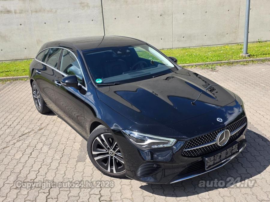 Black Mercedes-Benz CLA-Class 2023 in Viljandi, with an engine capacity of 2.00 L and mileage of 100 thousand km for 29999 €, photo 28 on AUTOMOTO.COM.LV