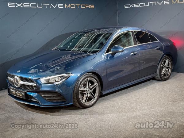 Zils Mercedes-Benz CLA-Class 2021 Tallina, ar dzinēja tilpumu 1.30 L un nobraukumu 64 tūkst. km par 27900 €, foto 1 vietnē AUTOMOTO.COM.LV