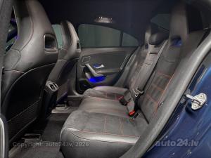 Blue Mercedes-Benz CLA-Class 2021 in Tallinn, with an engine capacity of 1.30 L and mileage of 64 thousand km for 27900 €, photo 10 on AUTOMOTO.COM.LV