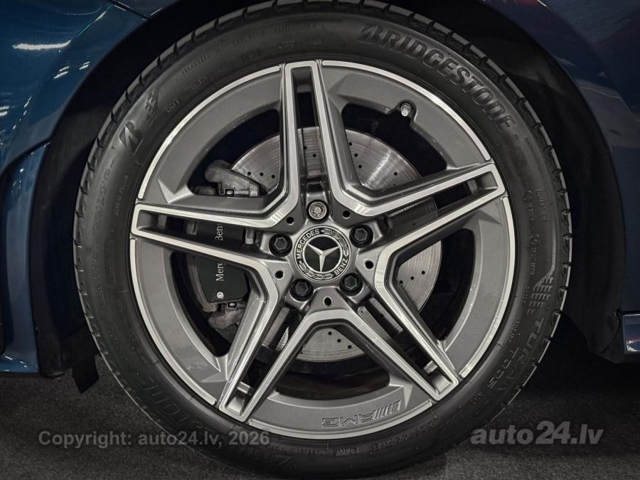 Blue Mercedes-Benz CLA-Class 2021 in Tallinn, with an engine capacity of 1.30 L and mileage of 64 thousand km for 27900 €, photo 22 on AUTOMOTO.COM.LV