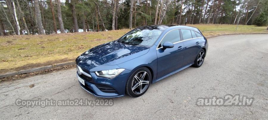 Blue Mercedes-Benz CLA-Class 2020 in Voru, with an engine capacity of 2.00 L and mileage of 150 thousand km for 21600 €, photo 1 on AUTOMOTO.COM.LV