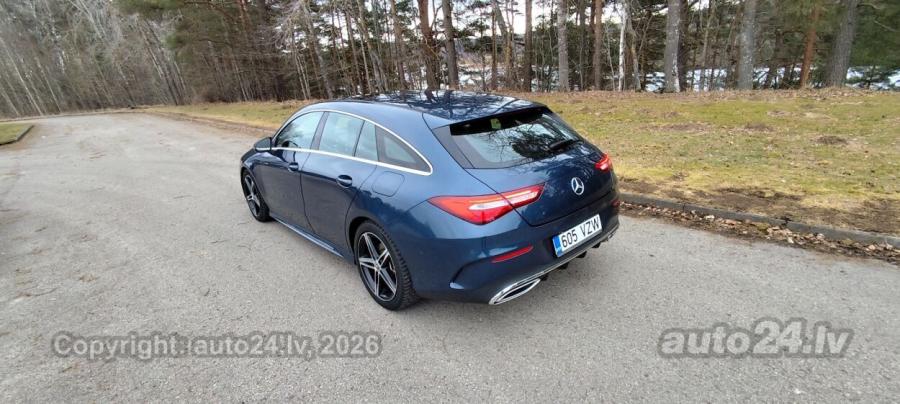 Blue Mercedes-Benz CLA-Class 2020 in Voru, with an engine capacity of 2.00 L and mileage of 150 thousand km for 21600 €, photo 2 on AUTOMOTO.COM.LV