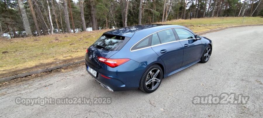 Blue Mercedes-Benz CLA-Class 2020 in Voru, with an engine capacity of 2.00 L and mileage of 150 thousand km for 21600 €, photo 3 on AUTOMOTO.COM.LV