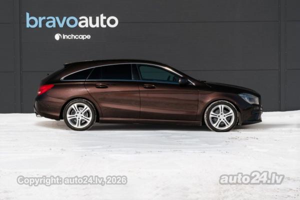 Brown Mercedes-Benz CLA-Class 2015 in Tartu, with an engine capacity of 2.10 L and mileage of 138 thousand km for 16900 €, photo 4 on AUTOMOTO.COM.LV