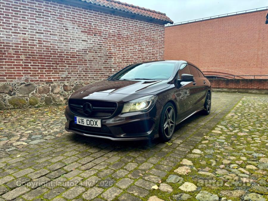 Brown Mercedes-Benz CLA-Class 2015 in Tartu, with an engine capacity of 1.60 L and mileage of 142 thousand km for 15200 €, photo 3 on AUTOMOTO.COM.LV