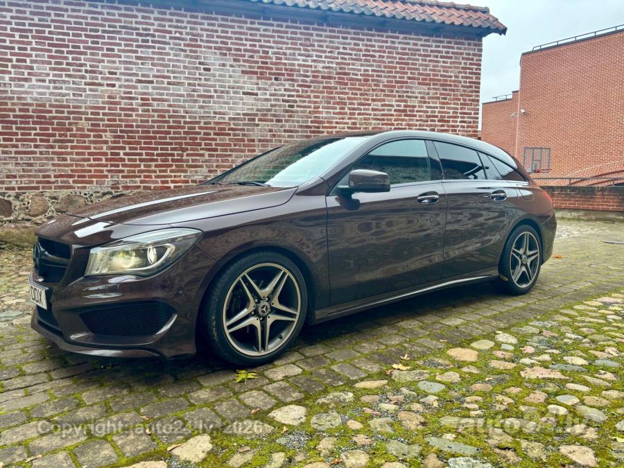 Brown Mercedes-Benz CLA-Class 2015 in Tartu, with an engine capacity of 1.60 L and mileage of 142 thousand km for 15200 €, photo 5 on AUTOMOTO.COM.LV